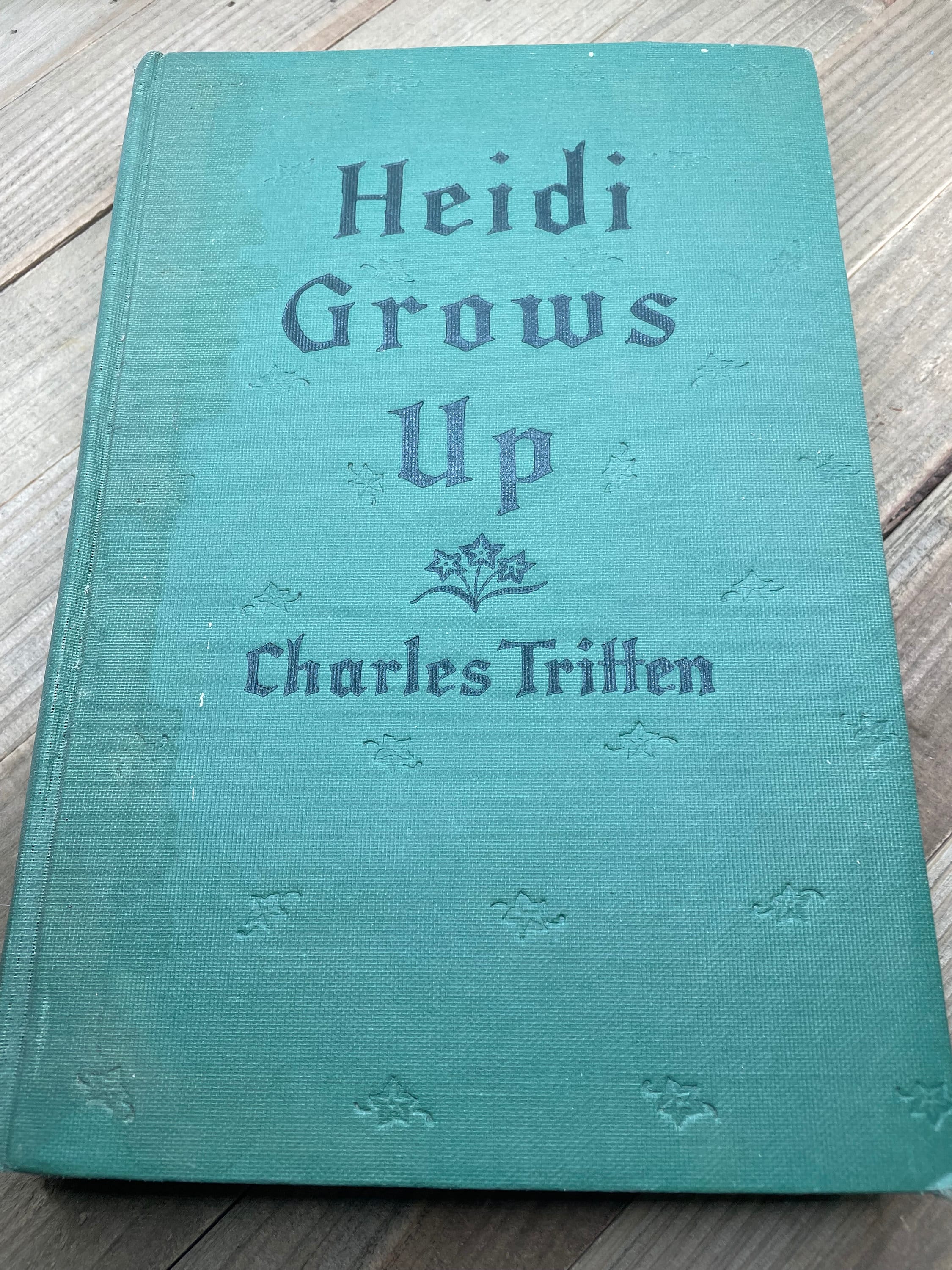 Heidi Grows Up, Charles Tritten, Johanna Spyri’s Translator, Grosset ...