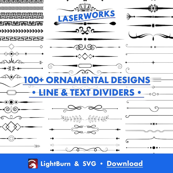 Lightburn Art Library Downloads - Etsy