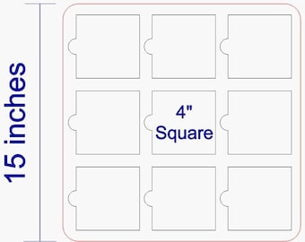 Lightburn Grid - Etsy