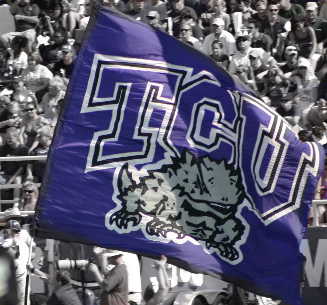 Fear the Frog TCU Game Flag - Etsy