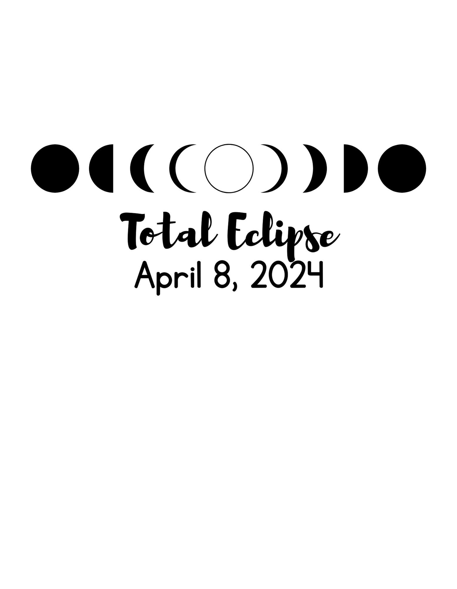 Eclipse Magic SVG & PNG Bundle for Cricut Set of 6 Images HTV ...