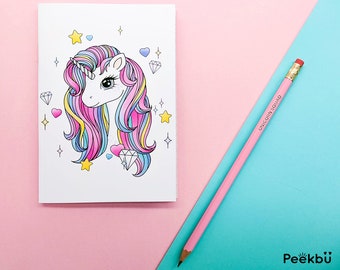 Cool Stationery Unique Gift Set With Unicorn A5 Soft Notebooks Journal ...