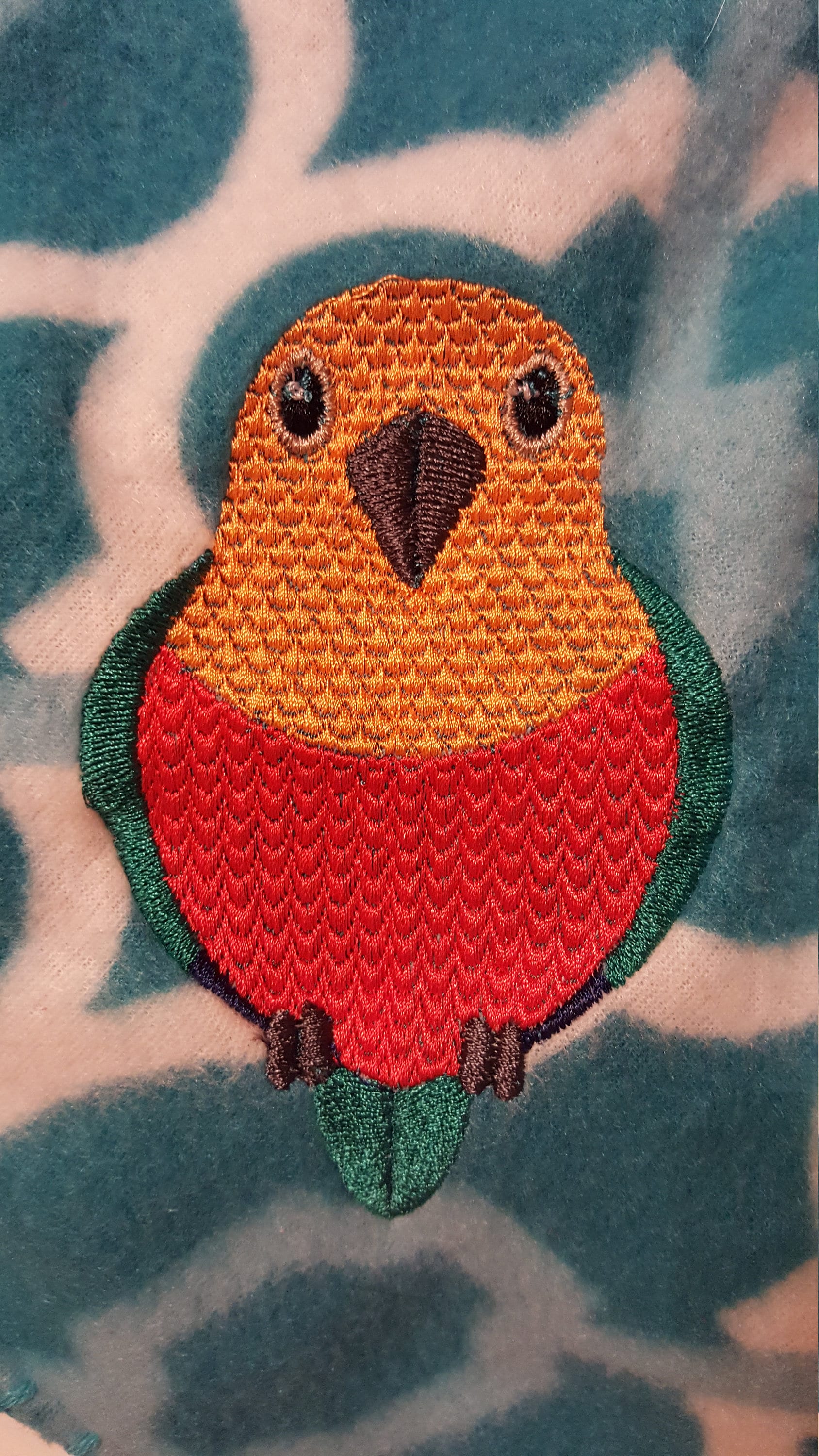 Digitized Conure Machine Embroidery Design - Etsy