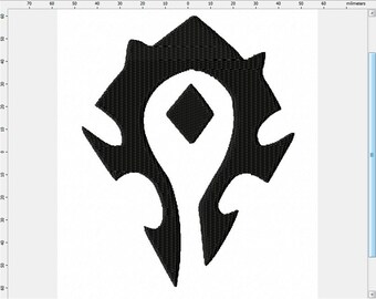 Horde Symbol Wow | Etsy