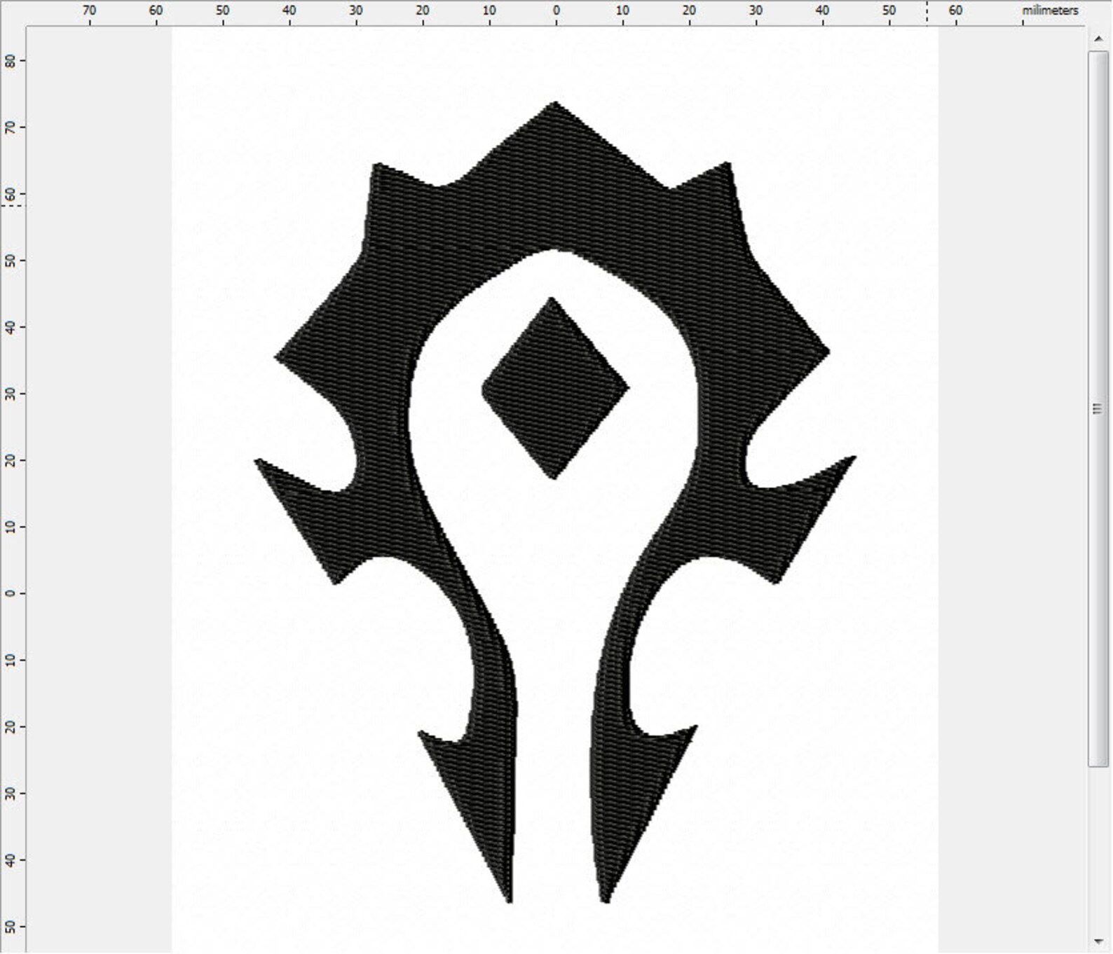 World of Warcraft Horde Symbol Collection Machine Embroidery | Etsy