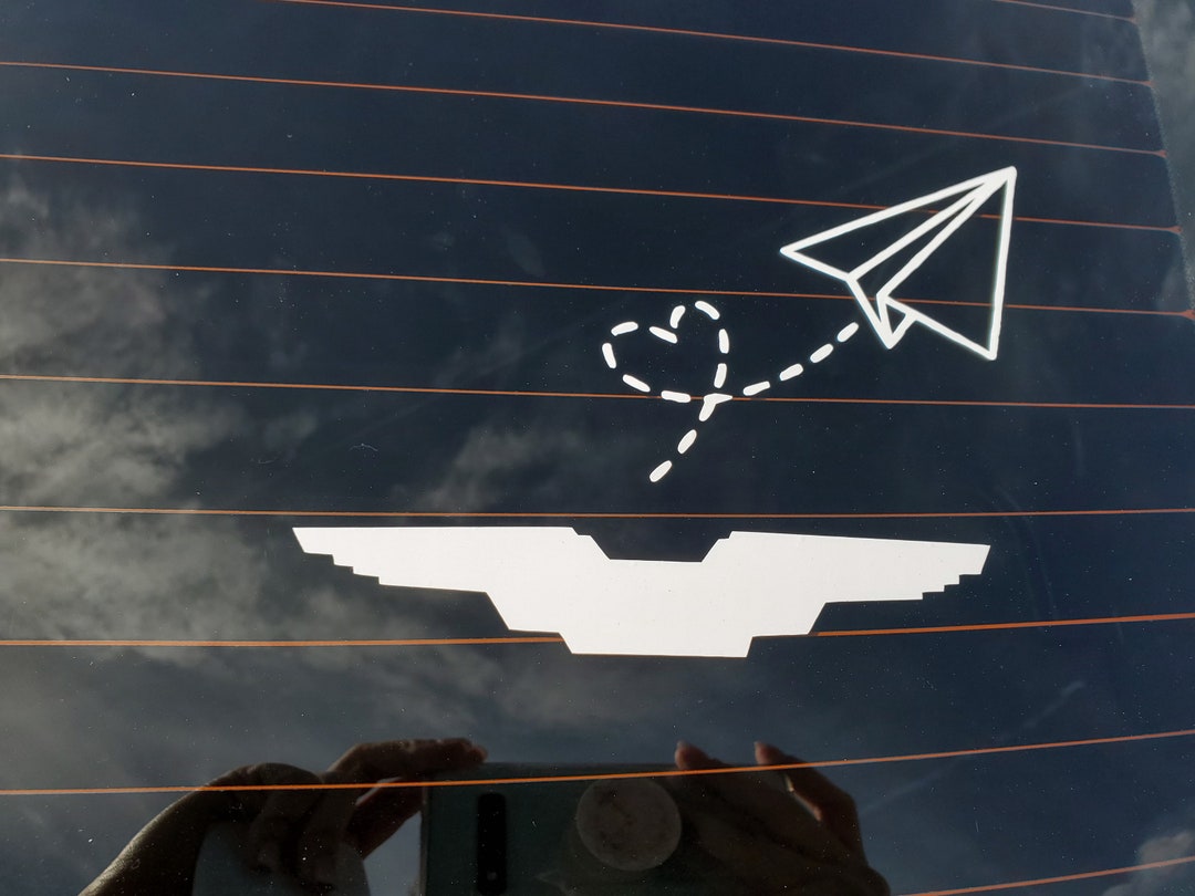 Paper Airplane With Heart Path SVG - Etsy