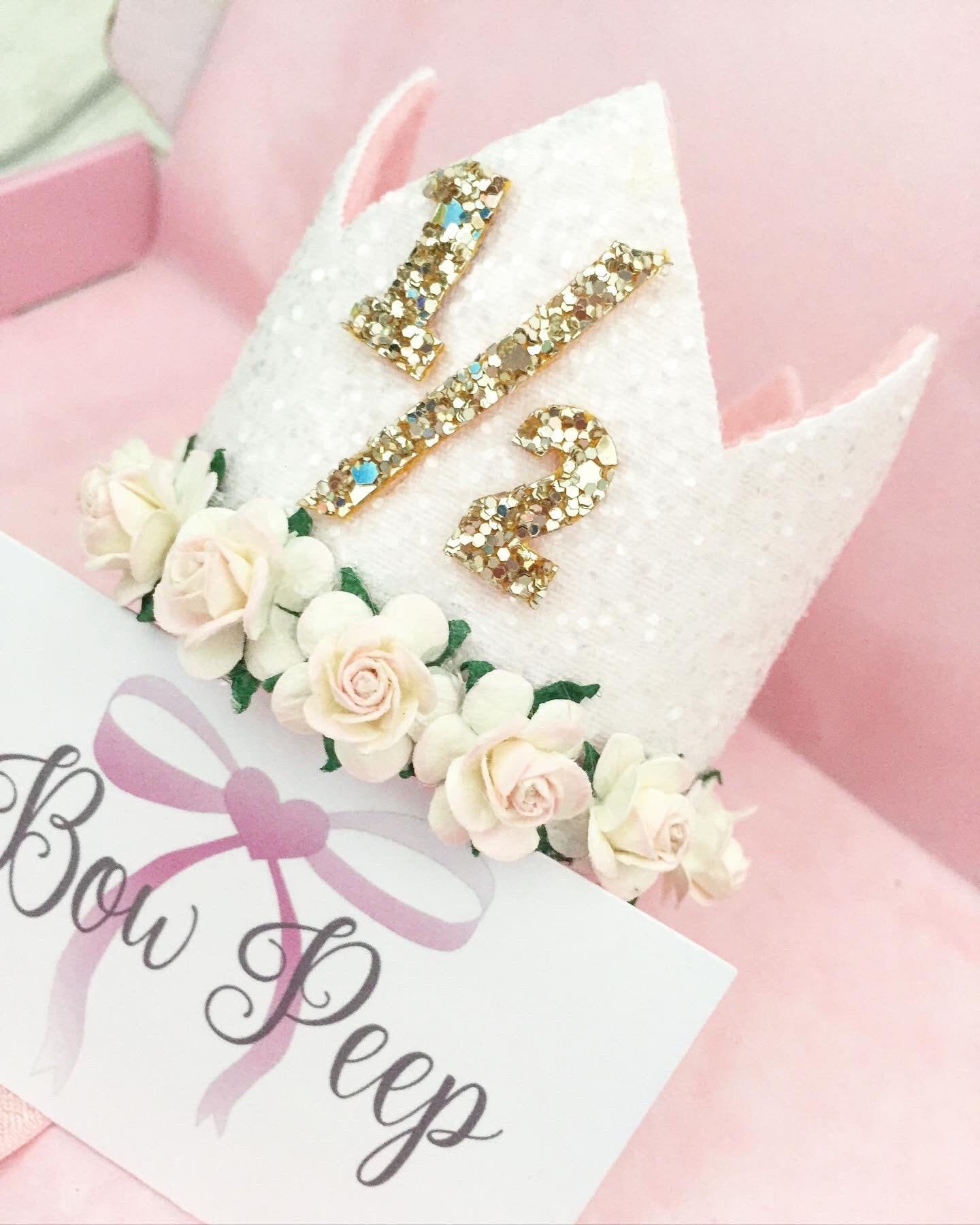 Half Birthday Crown 6 Months Old Crown Half Birthday Crown - Etsy
