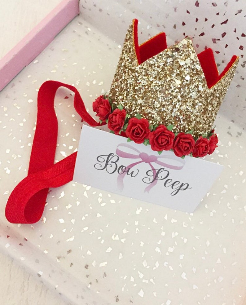 Holiday Crown Photo Shoot Prop Festive Holiday Crown Red - Etsy