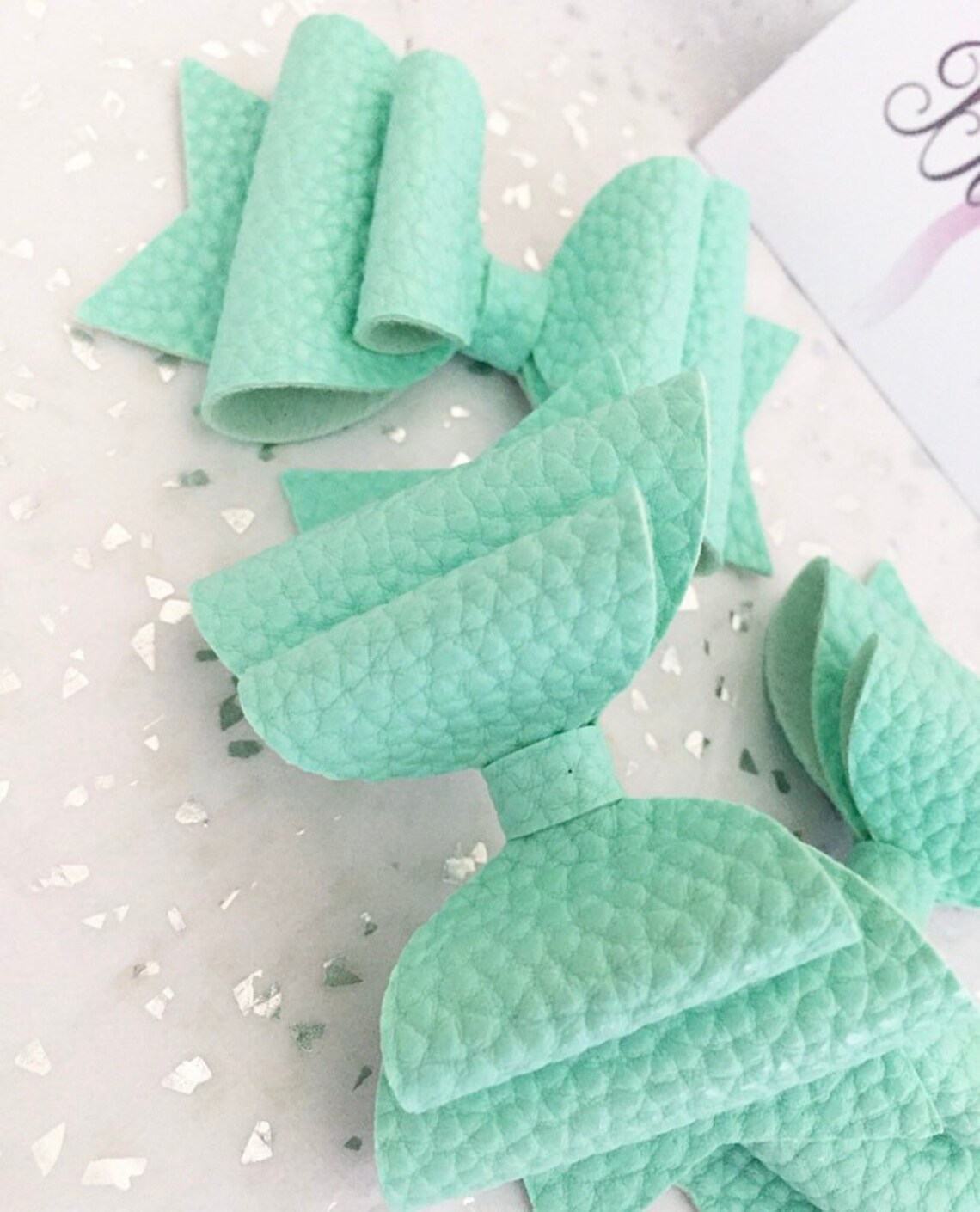 Hair Bow, Mint Hair Bow, Aqua Hair Bow, Spring Hair Bow, Green Hair Bow ...
