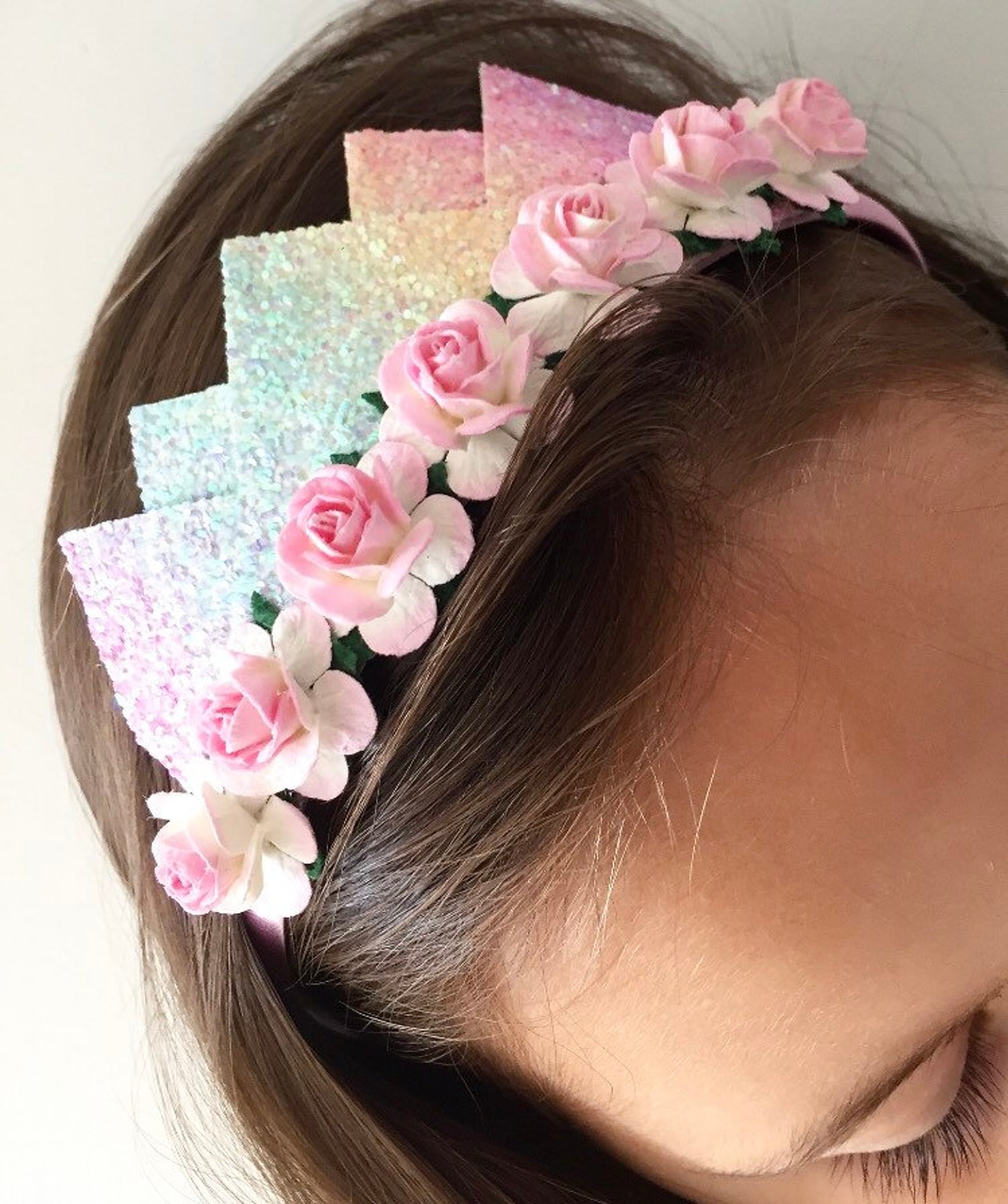 Rainbow Tiara, Tiara Crown, Rainbow Crown, Completely Customisable ...