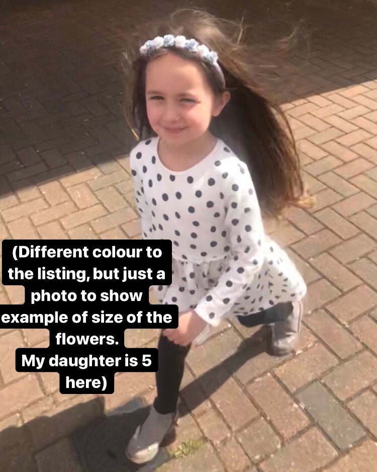 White Alice Band, White Satin Headband, Bridesmaid Flower Piece, Flower ...