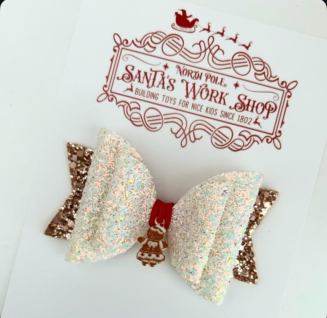 Hair Bows for Girls, Christmas Hair Bow, Hair Accessories, Hair Bow ...