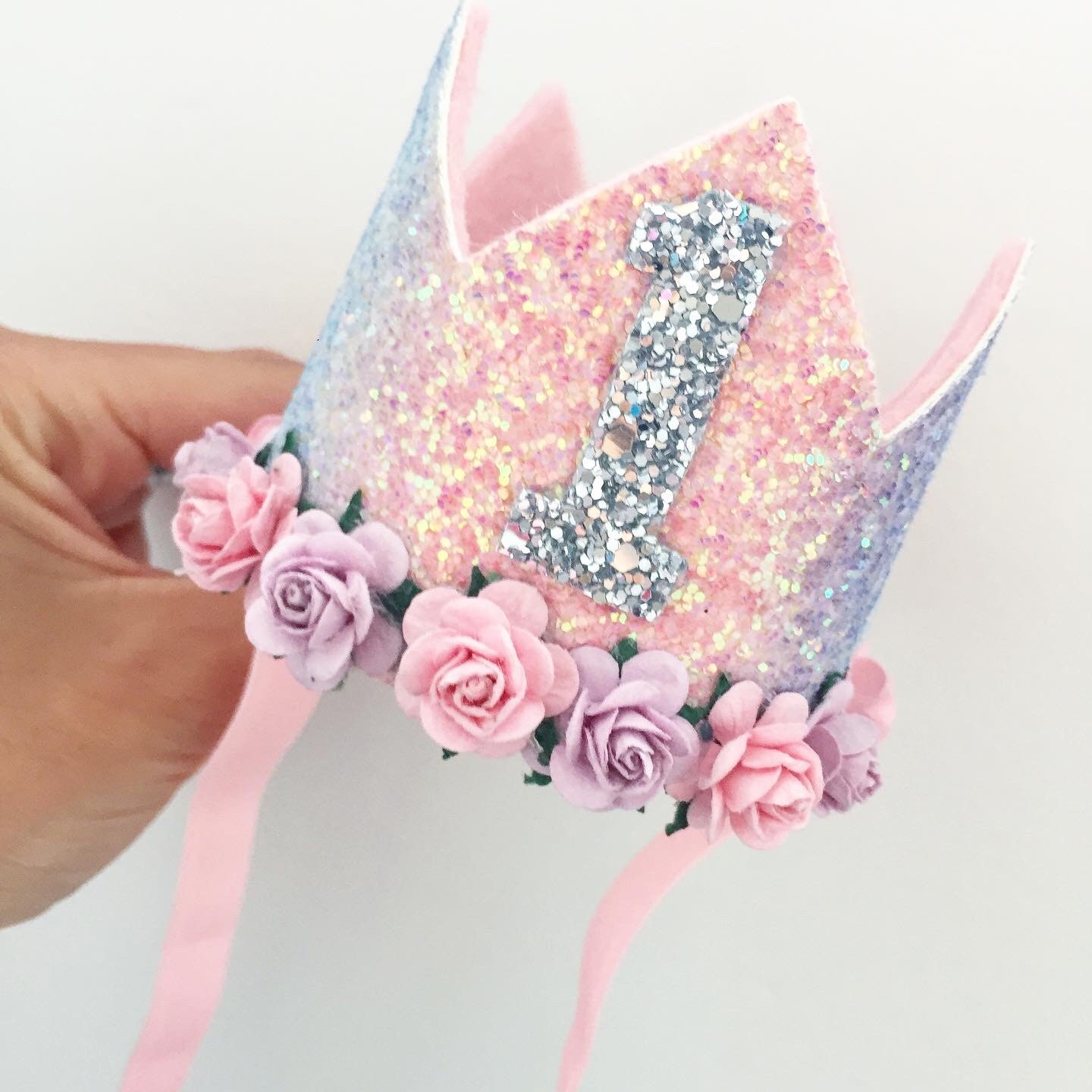 Birthday crown party crown party hat glitter birthday | Etsy