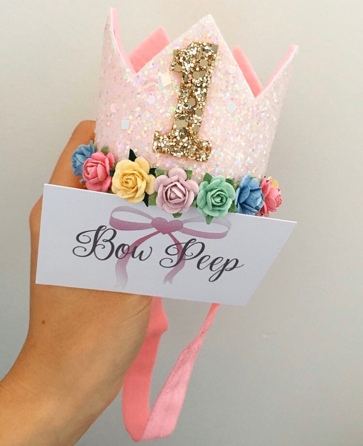 Birthday Crown, Rainbow Crown, Party Hat, Birthday Hat, Cake Smash ...