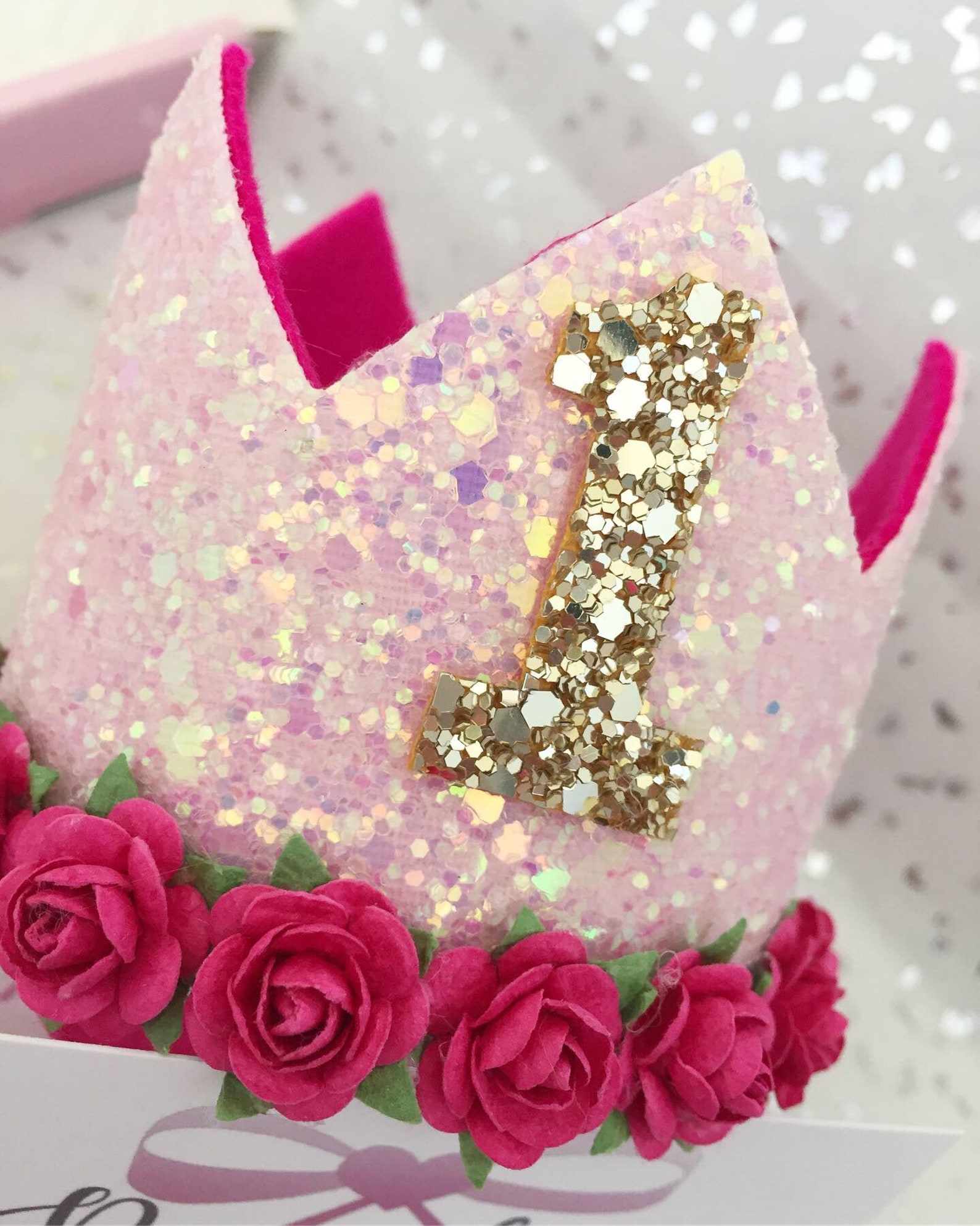 Birthday crown party hat cakesmash props birthday outfit | Etsy