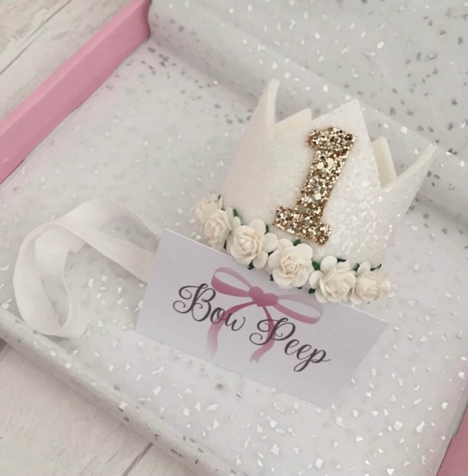 Birthday Crown 1st Birthday Crown Party Hat Photo Props - Etsy