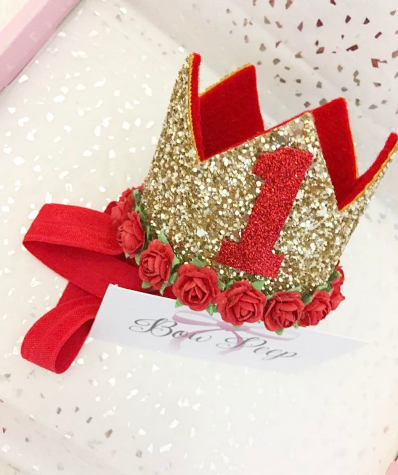 Holiday Crown Photo Shoot Prop Festive Holiday Crown Red - Etsy
