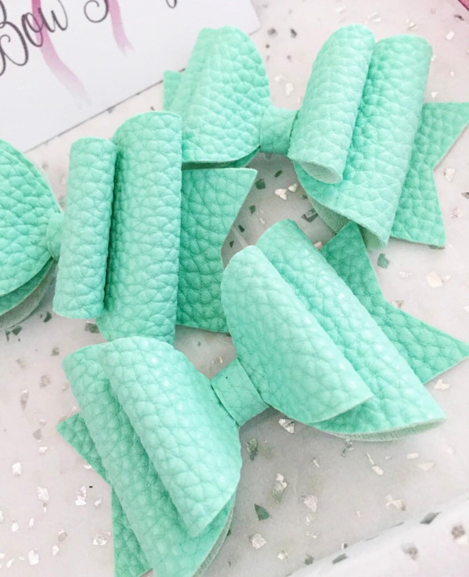 Hair Bow, Mint Hair Bow, Aqua Hair Bow, Spring Hair Bow, Green Hair Bow ...