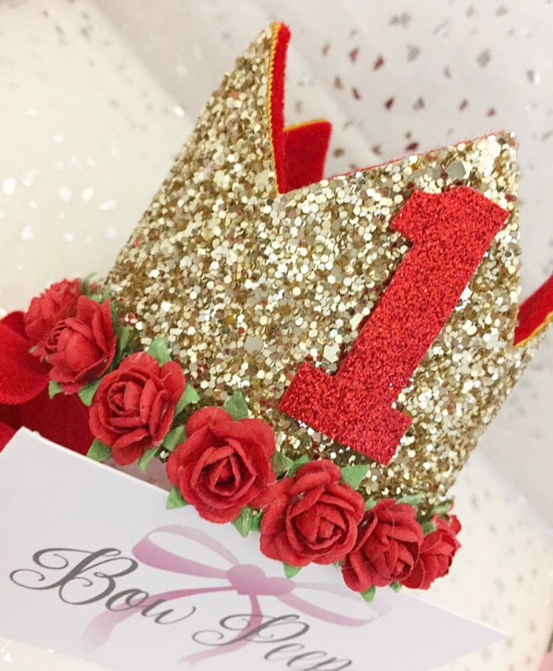 Holiday Crown Photo Shoot Prop Festive Holiday Crown Red - Etsy