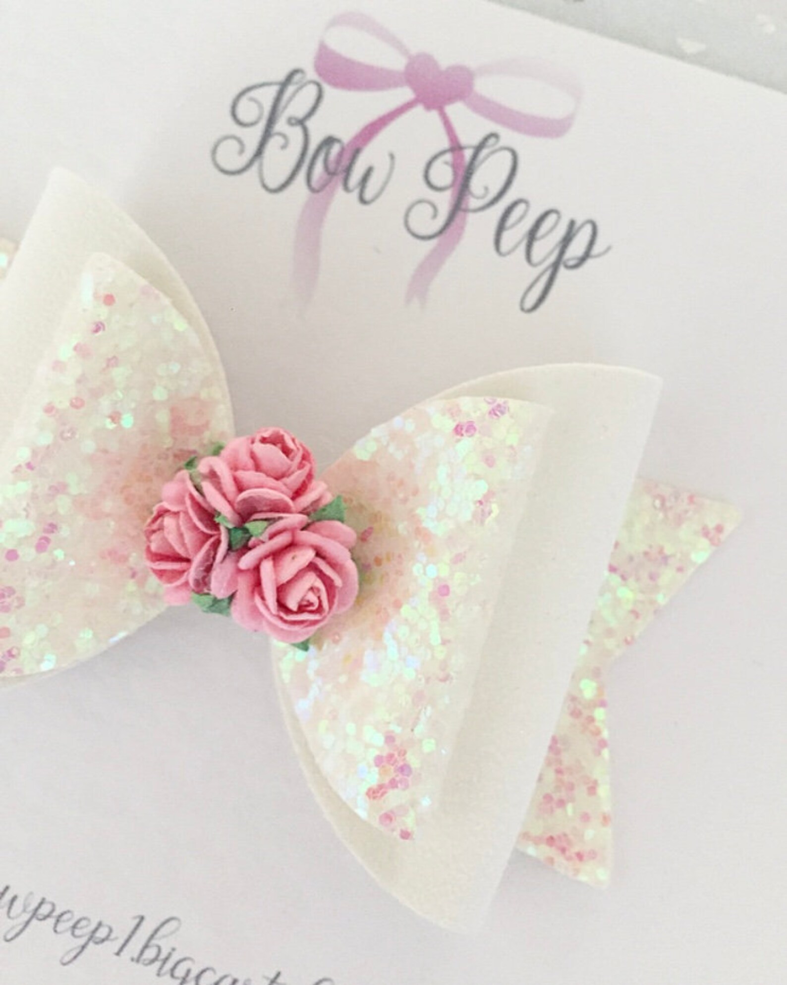 Cherry Blossom Bow Bow Pink Bow White Bow Wedding Gift - Etsy