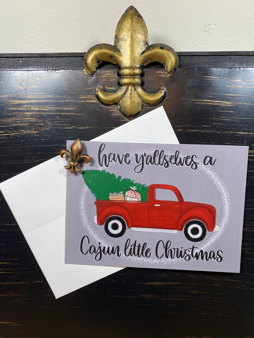 Cajun Little Christmas Holiday Greeting Card - Etsy