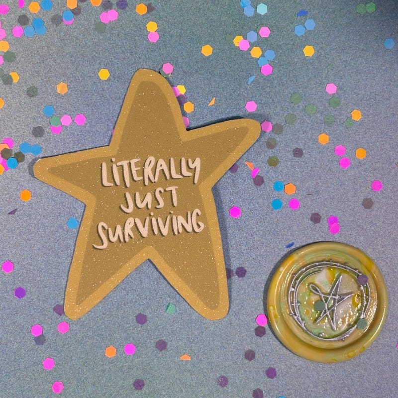 You Tried Star Sticker - Etsy