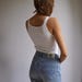 NOS 80s Basics Singlet White Ribbed Pure Cotton Tank Top - Etsy
