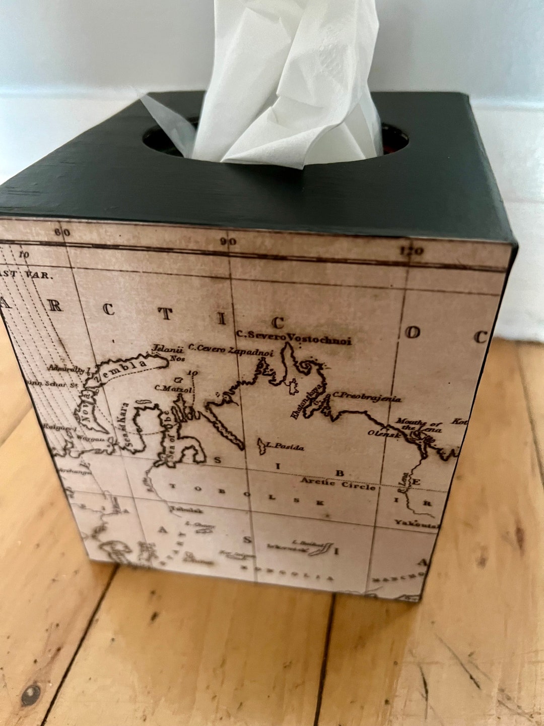 Nautical Tissue Box Cover Nautical Home Decor Home Accent - Etsy