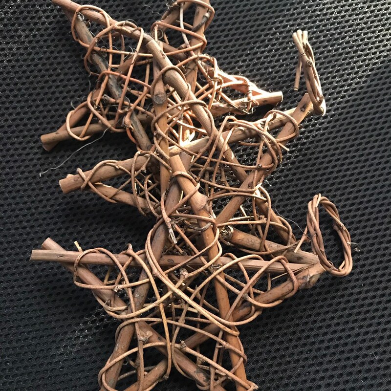 Grapevine Stars - Etsy