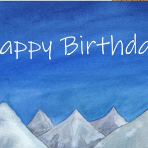 NEW: Wolf A6 Birthday Celebration Card- Featuring a Wolf Pack Howling ...