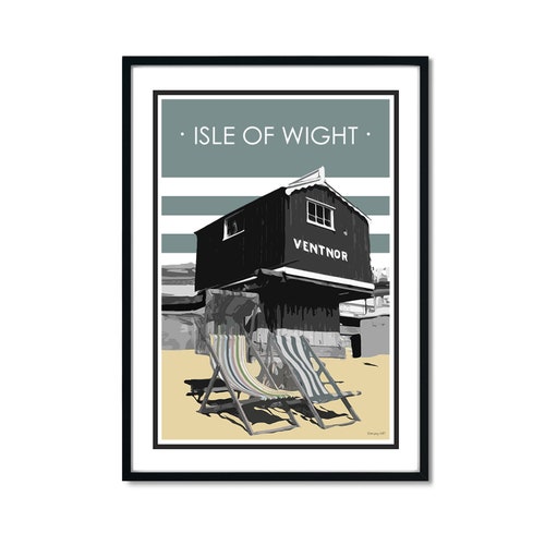 Isle of Wight Print Ventnor - Etsy UK