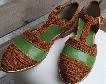 Knitted shoes | Etsy