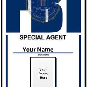 Kids Custom ID Card - Etsy