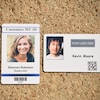 Editable Student ID Card Template, Custom ID Badge Template, Printable ...