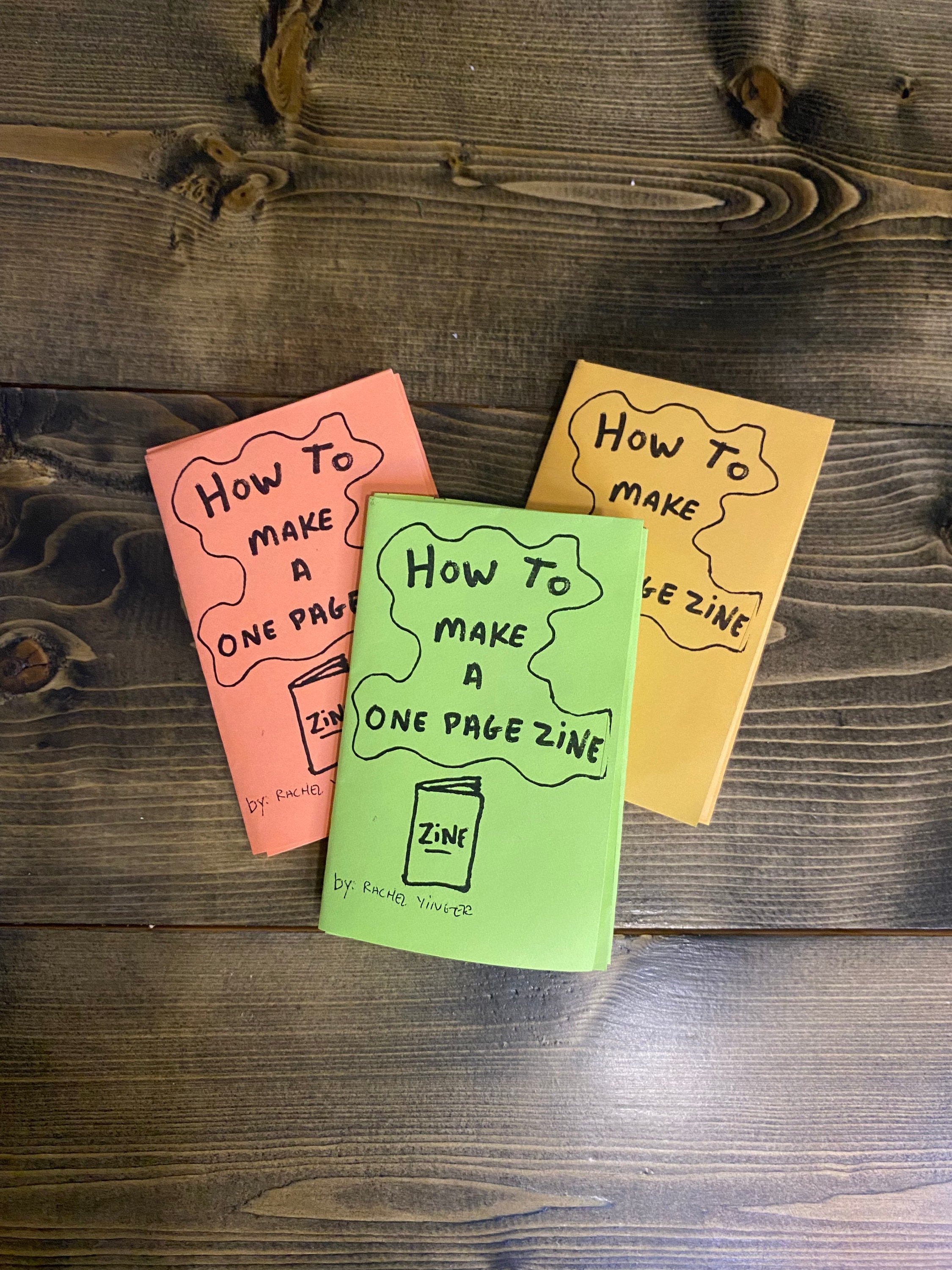 Easy DIY Guide: How to Make a One Page Zine - Etsy