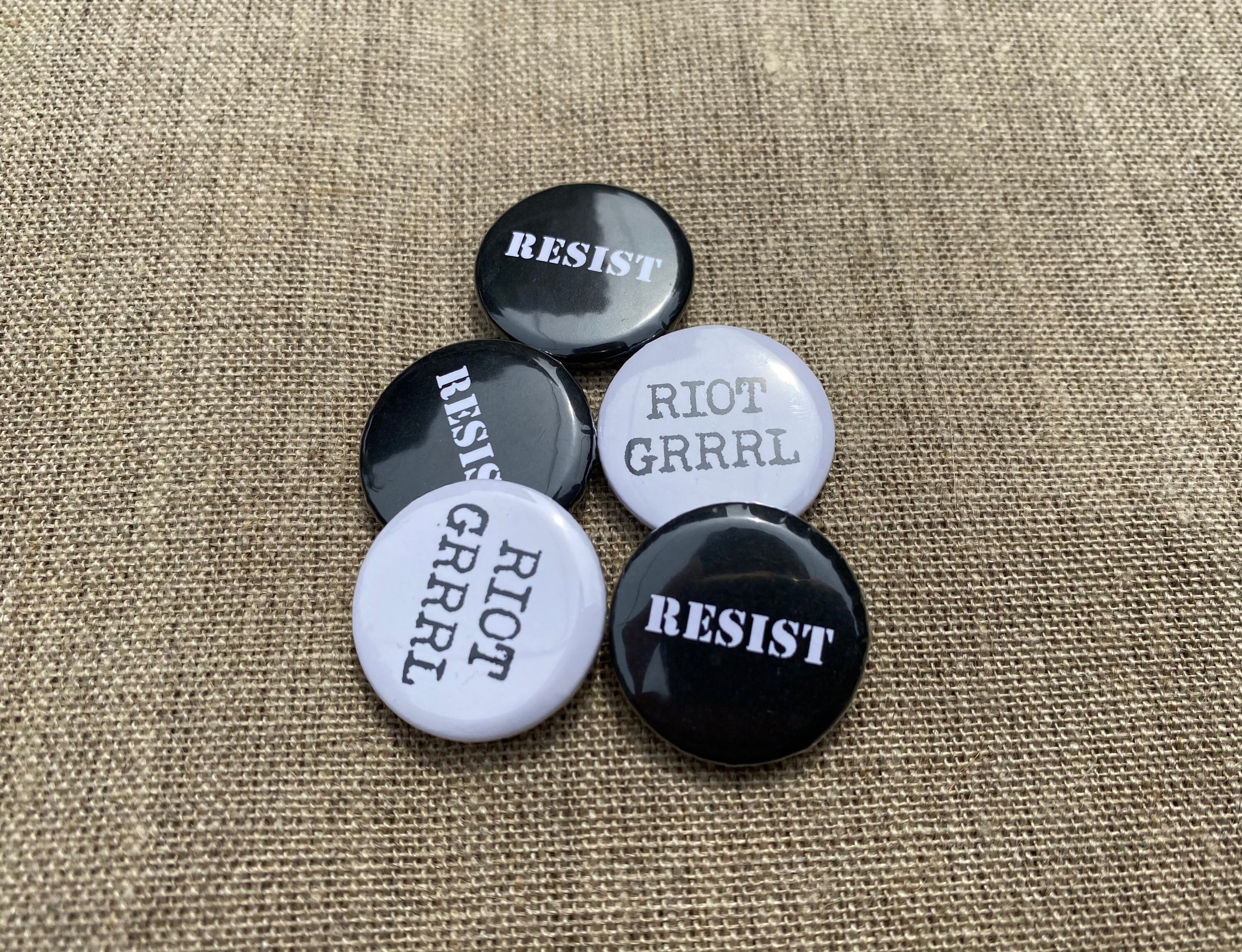 Resist Button 1 Inch Pinback Button | Etsy