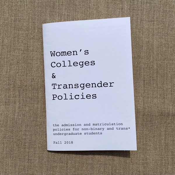 Transgender Zine - Etsy