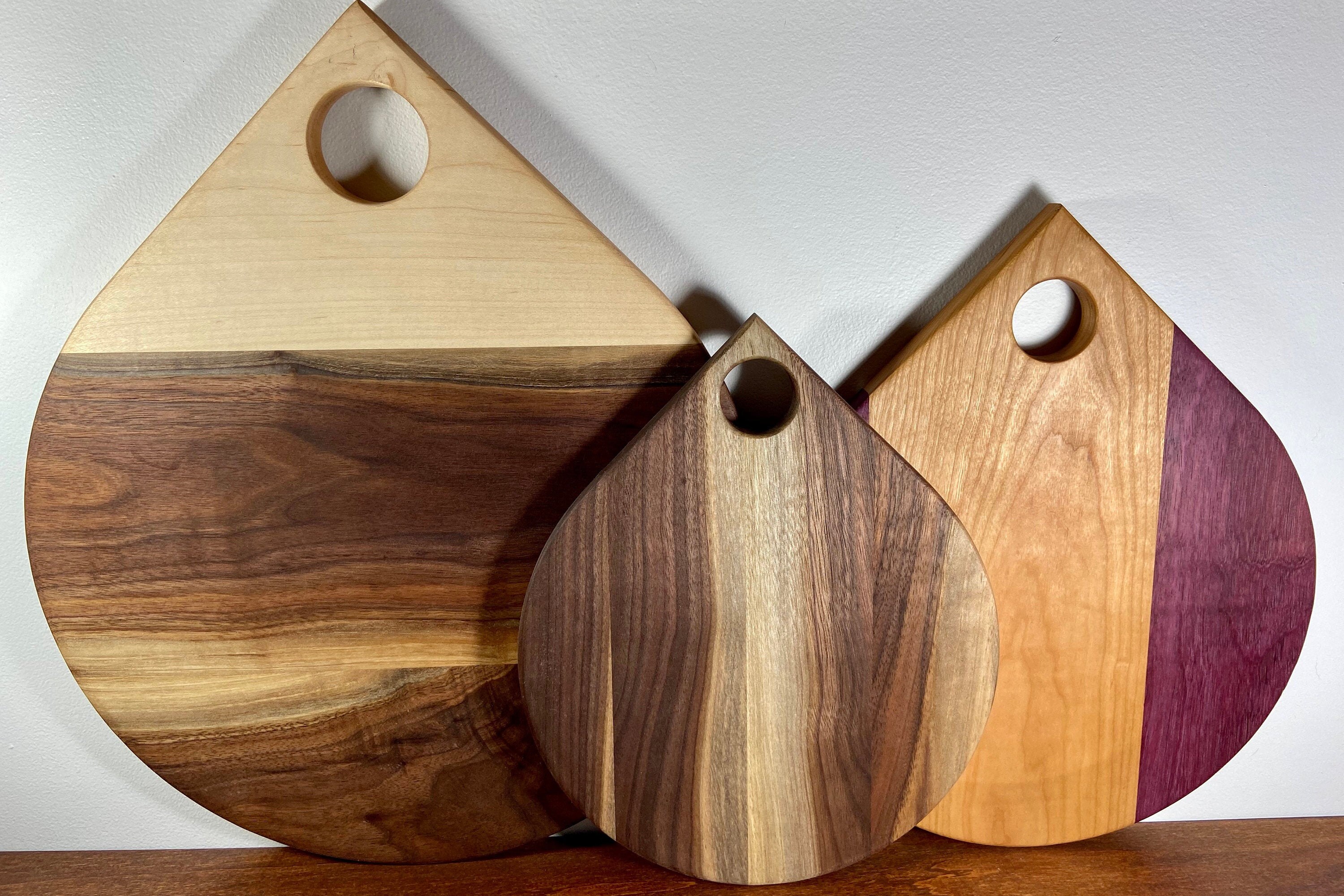 Scandinavian Inspired Teardrop Shaped Cheese Board - Etsy Nederland