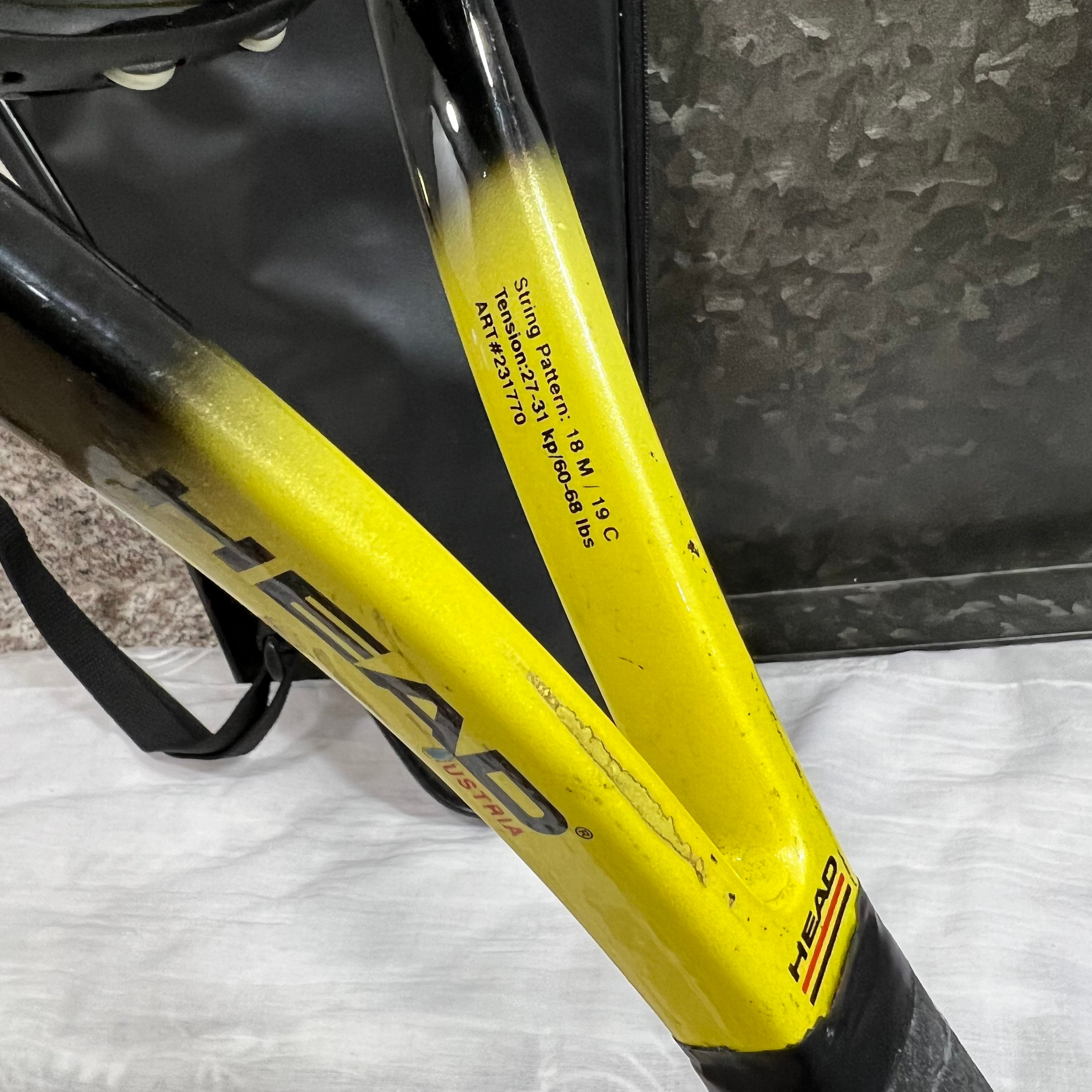 Head Radical Tour 260 Andre Agassi Trisys System Oversize Tennis ...