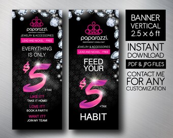 Paparazzi banner | Etsy