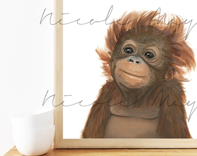 Baby Orangutan - Etsy Canada