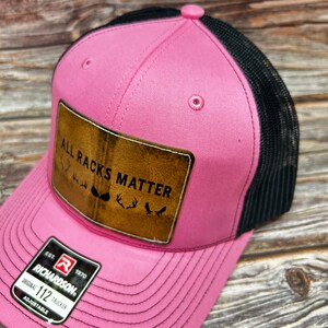 All Racks Matter Hat, Hunting Trucker Hat, Camo Trucker Hat, Racks Hat ...