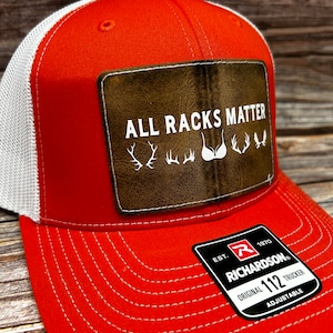 All Racks Matter Hat, Hunting Trucker Hat, Camo Trucker Hat, Racks Hat ...