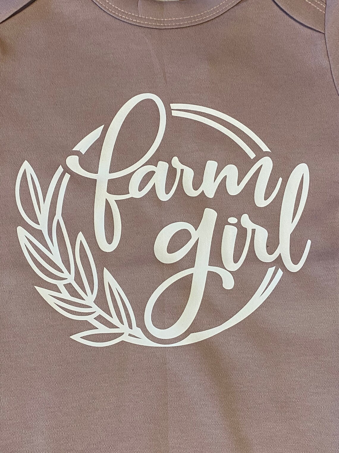 Farm Girl Onesie Farmer Shirt Baby Girl Gift Kids Clothing - Etsy