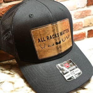All Racks Matter Hat, Hunting Trucker Hat, Camo Trucker Hat, Racks Hat ...