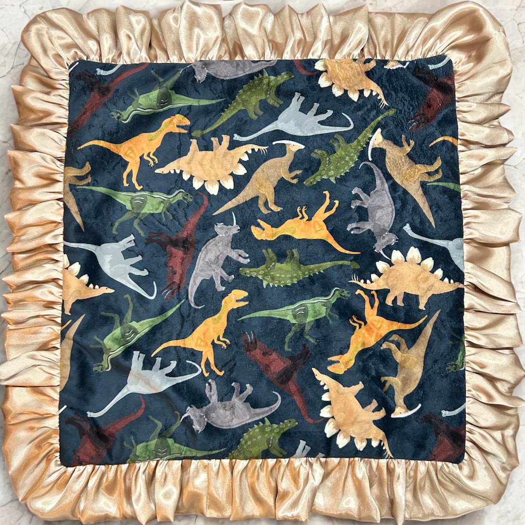 Dinosaur Baby Blanket, Dinosaurs Blanket, Minky Baby Blanket, Soft Baby ...