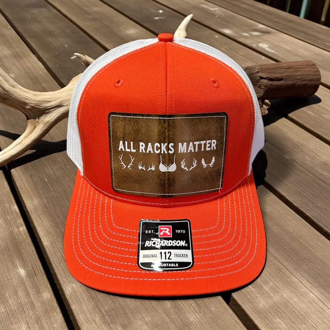 All Racks Matter Hat, Hunting Trucker Hat, Camo Trucker Hat, Racks Hat ...