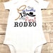 This Actually is My First Rodeo, Rodeo Onesie, Western Onesie, Cowboy ...