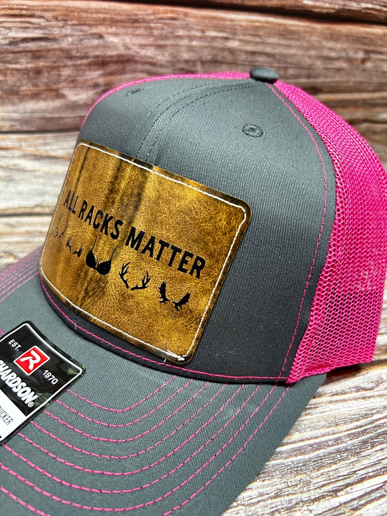 All Racks Matter Hat, Hunting Trucker Hat, Camo Trucker Hat, Racks Hat ...