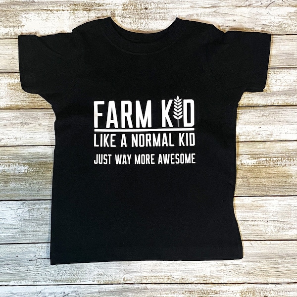 Kids Farm Shirt - Etsy
